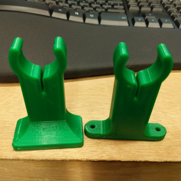 3D Printable 1/2" Coro PVC Mount by Scott Hanson
