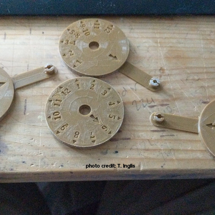 3D Printable Thudd Gun Template - 40k 2nd edition by brander roullett