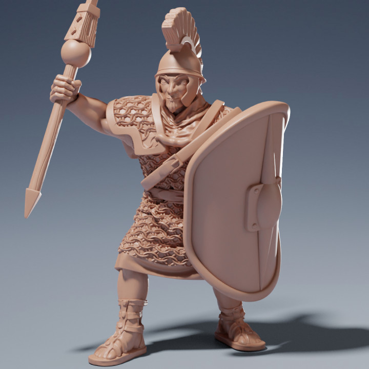 3D Printable Roman Legion - Complete Set by Productions Diratia