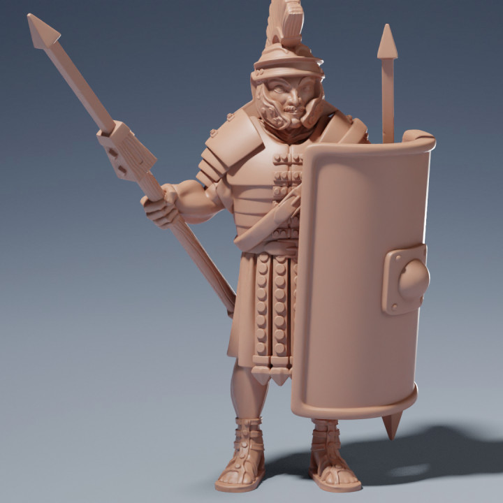 3D Printable Roman Legion - Complete Set by Productions Diratia