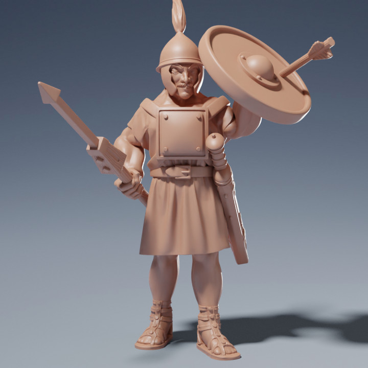 3D Printable Roman Legion - Complete Set by Productions Diratia