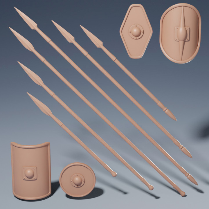 3D Printable Roman Legion - Complete Set by Productions Diratia