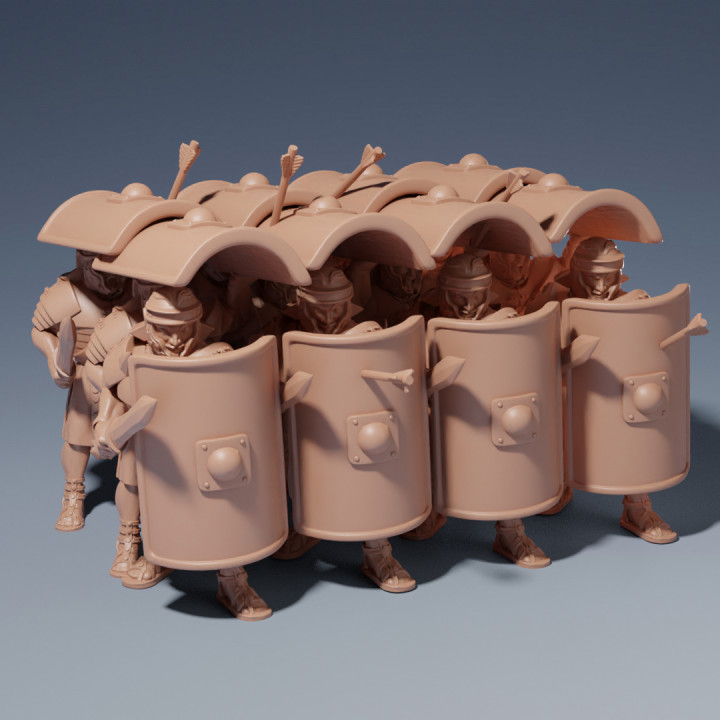 3D Printable Roman Legion - Complete Set by Productions Diratia
