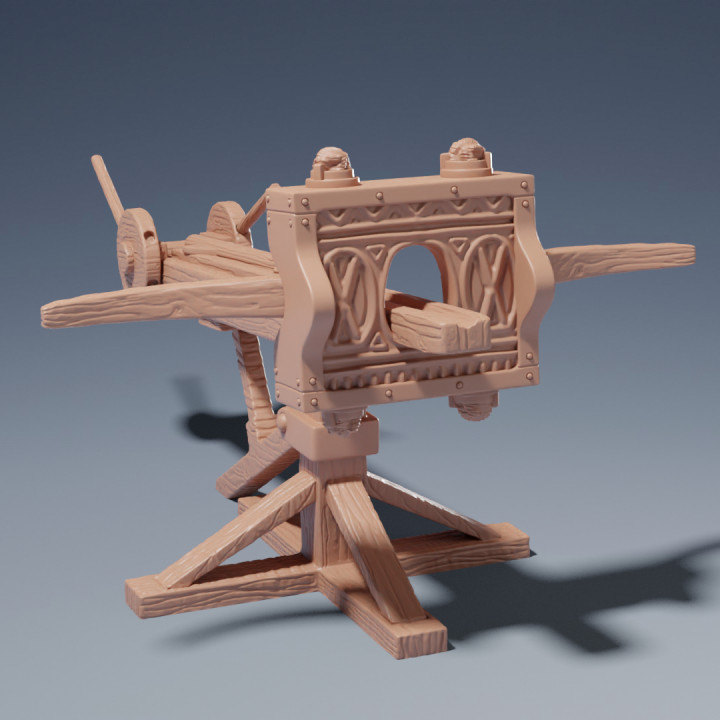 3D Printable Roman Scorpion Ballista by Productions Diratia