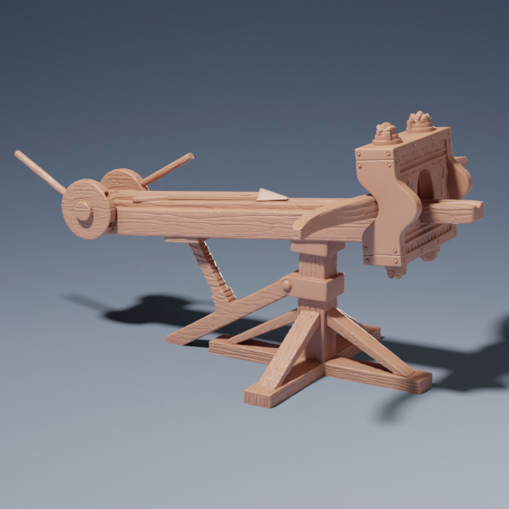 3D Printable Roman Scorpion Ballista by Productions Diratia