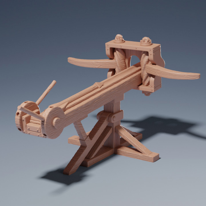 3D Printable Roman Scorpion Ballista by Productions Diratia