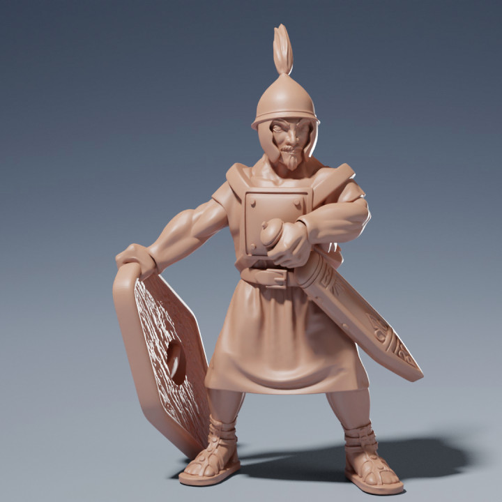3D Printable Roman Hastati by Productions Diratia