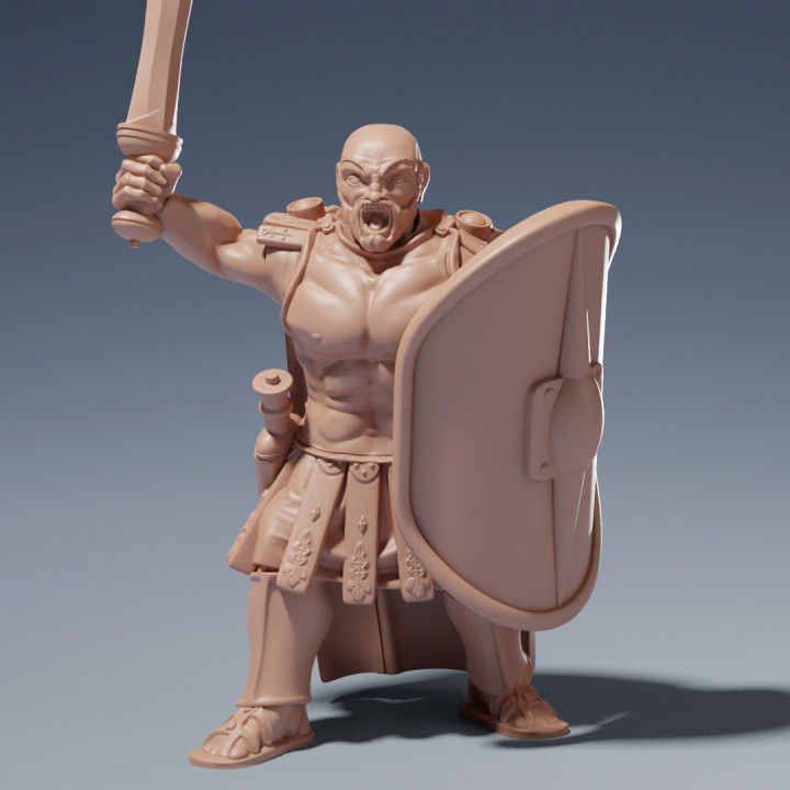3D Printable Roman Generals & Senators by Productions Diratia