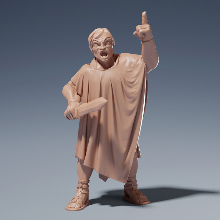 3D Printable Roman Generals & Senators by Productions Diratia