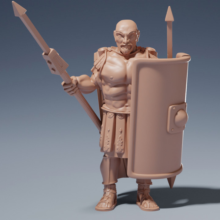 3D Printable Roman Generals & Senators by Productions Diratia