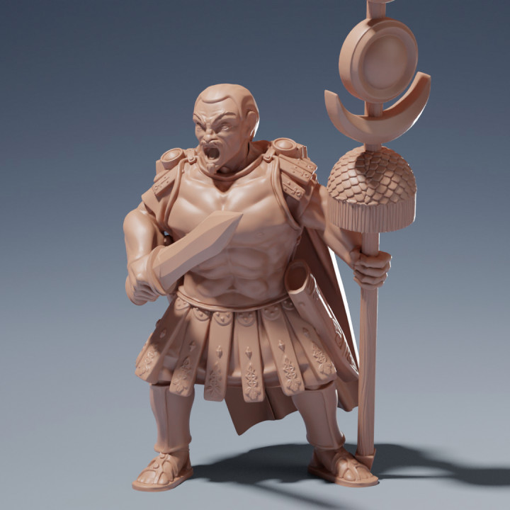3D Printable Roman Generals & Senators by Productions Diratia