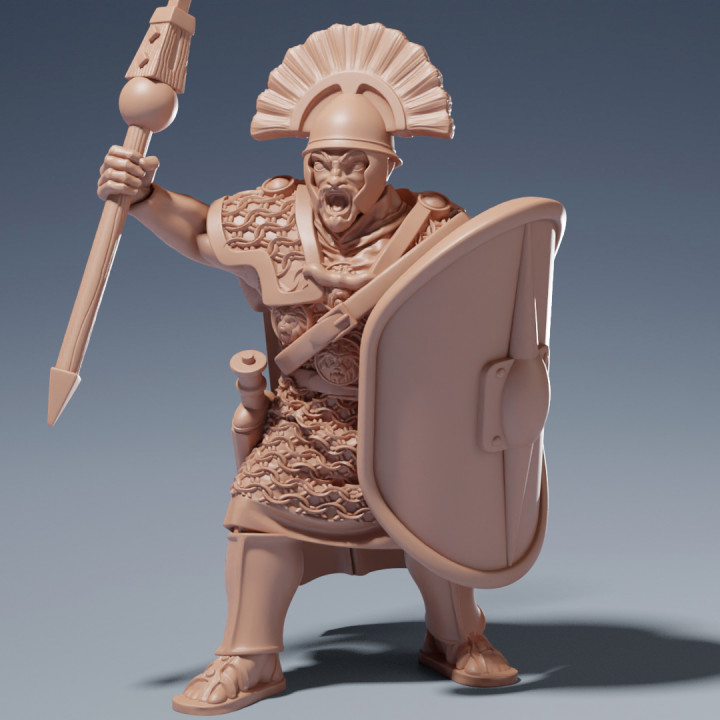 3D Printable Roman Centurion by Productions Diratia