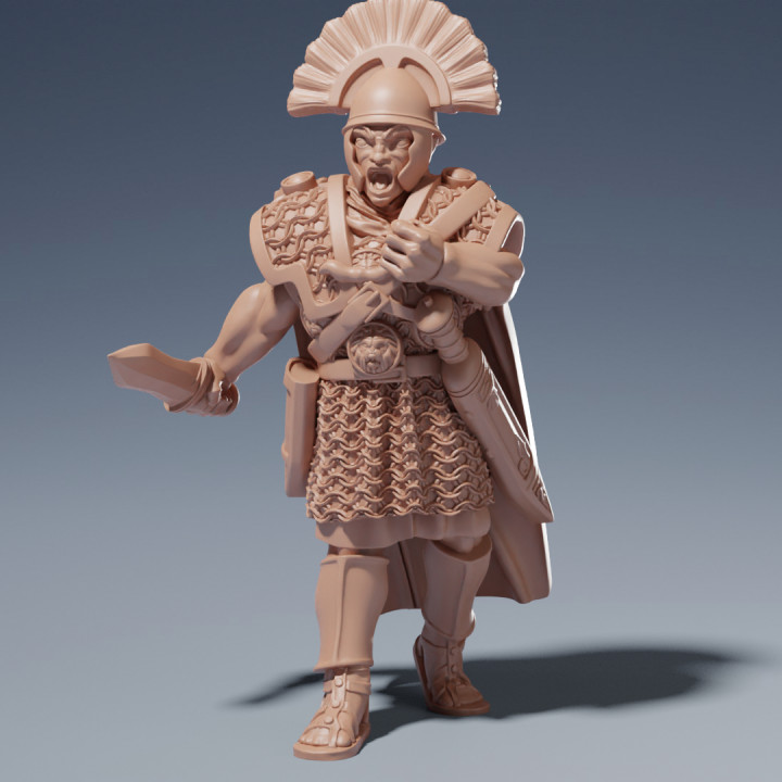 3D Printable Roman Centurion by Productions Diratia