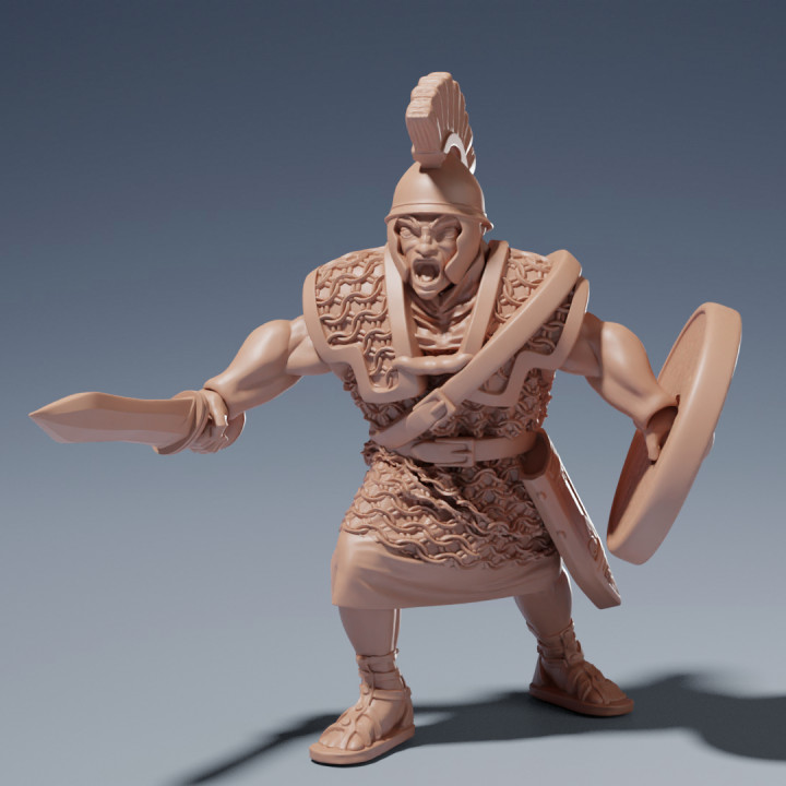 3D Printable Roman Principes by Productions Diratia