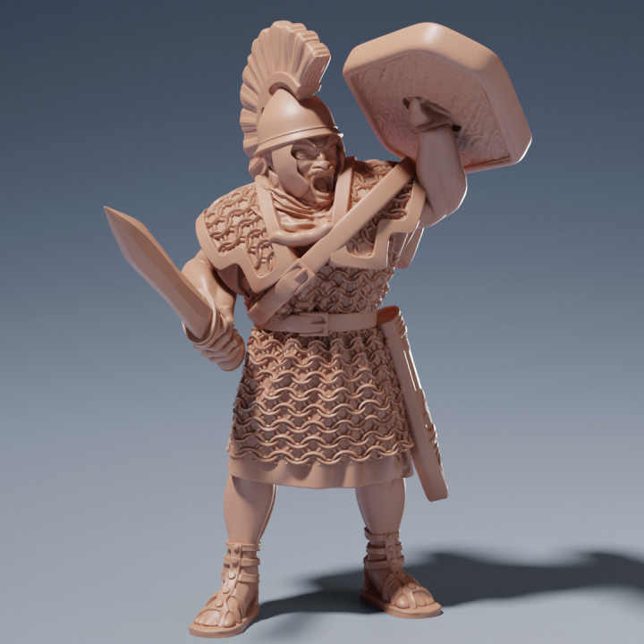 3D Printable Roman Principes by Productions Diratia