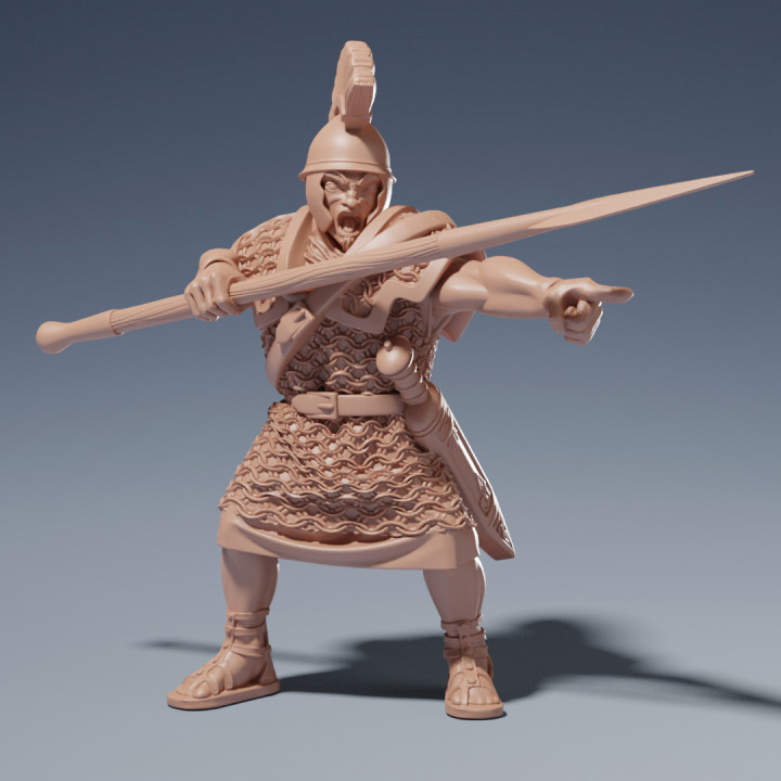 3D Printable Roman Principes by Productions Diratia