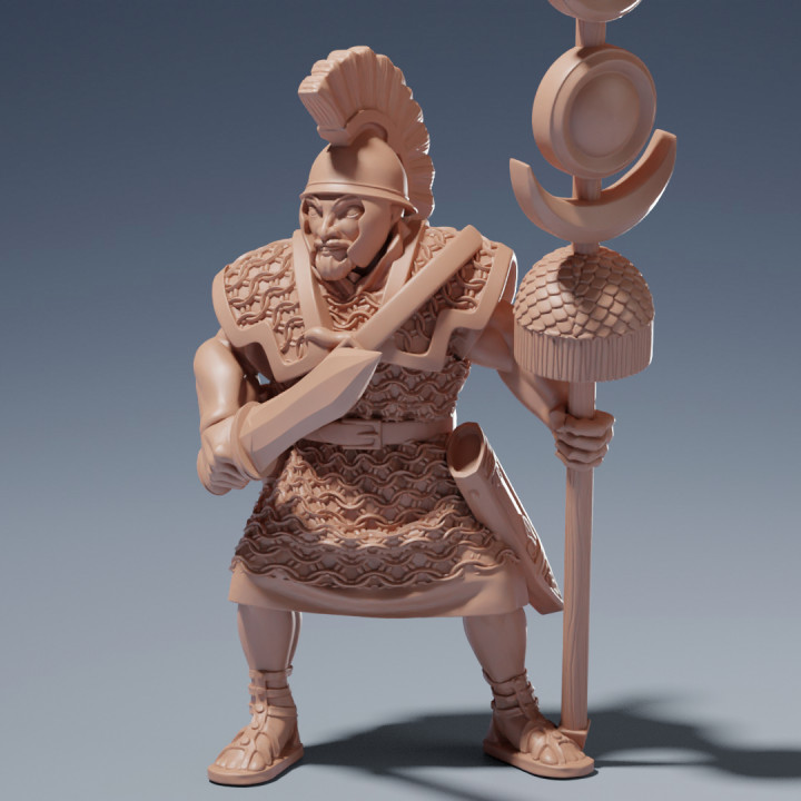 3D Printable Roman Principes by Productions Diratia