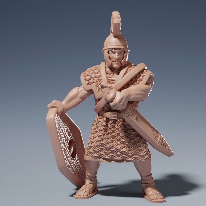 3D Printable Roman Principes by Productions Diratia