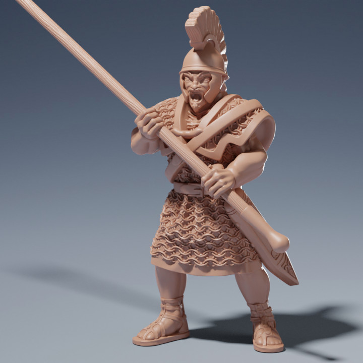 3D Printable Roman Principes by Productions Diratia