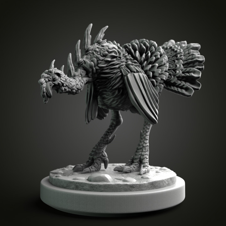 3D Printable Turkey - Dark Fantasy Thanksgiving by Grinning God