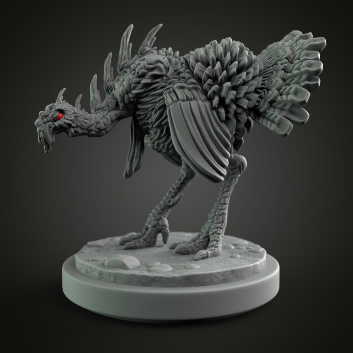 3D Printable Turkey - Dark Fantasy Thanksgiving by Grinning God