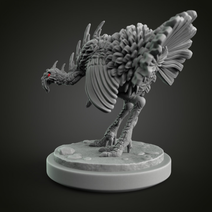 3D Printable Turkey - Dark Fantasy Thanksgiving by Grinning God