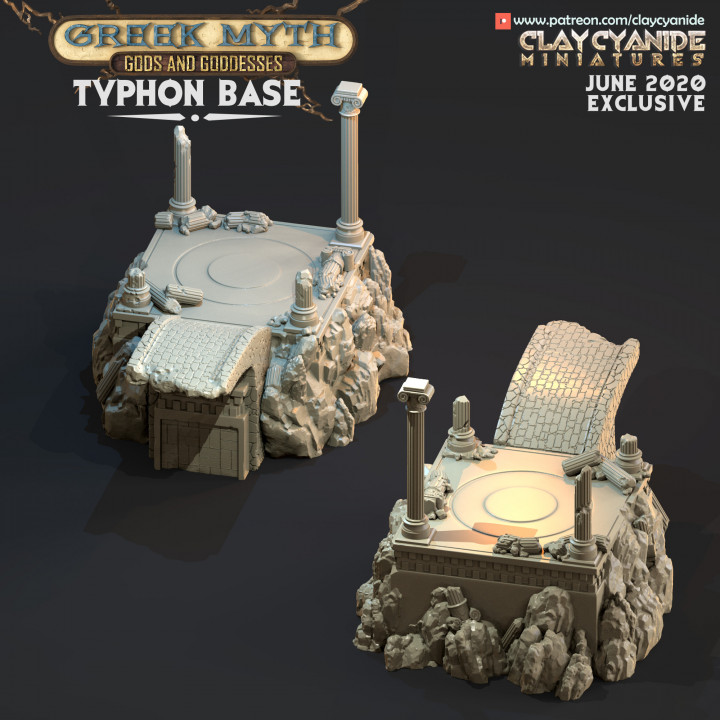 3D Printable Greek Mythology Part 1 by Clay Cyanide Miniatures
