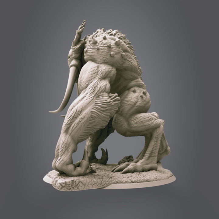3D Printable Ancient Forest Titan Spirit by clynche art