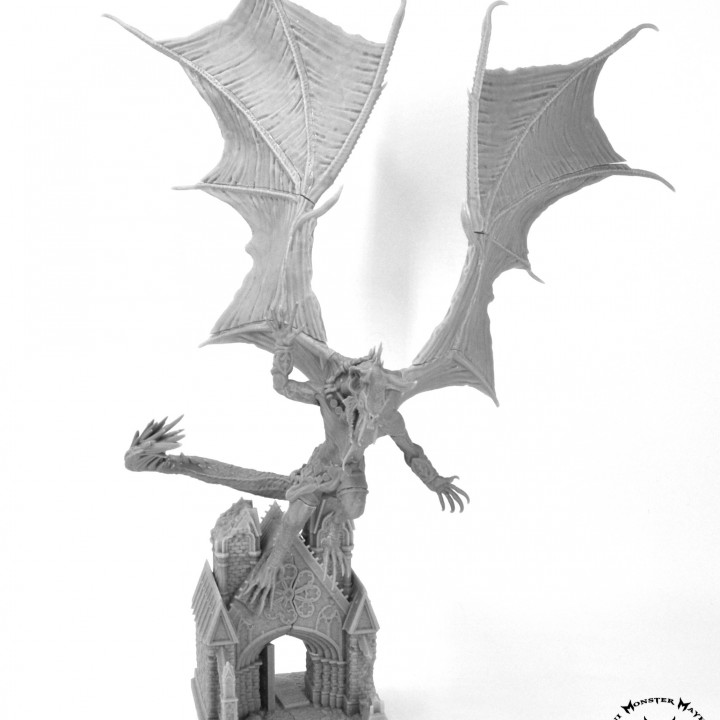 3D Printable Vampire Dragon by Mini Monster Mayhem