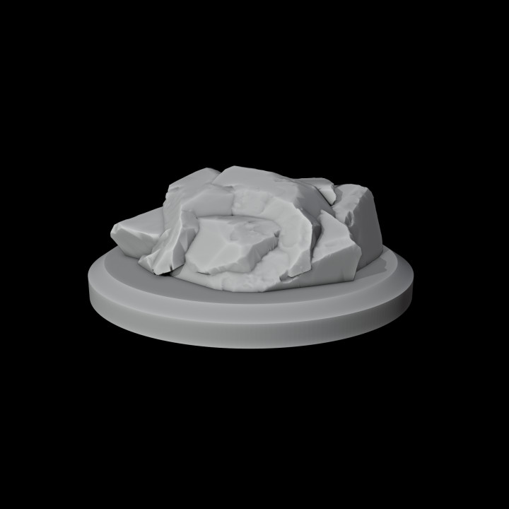 3D Printable Stone Base by Urheym