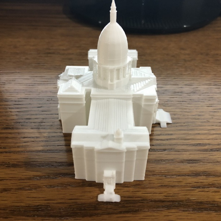 3D Printable State of Michigan Capitol Building by Aidan Anthony