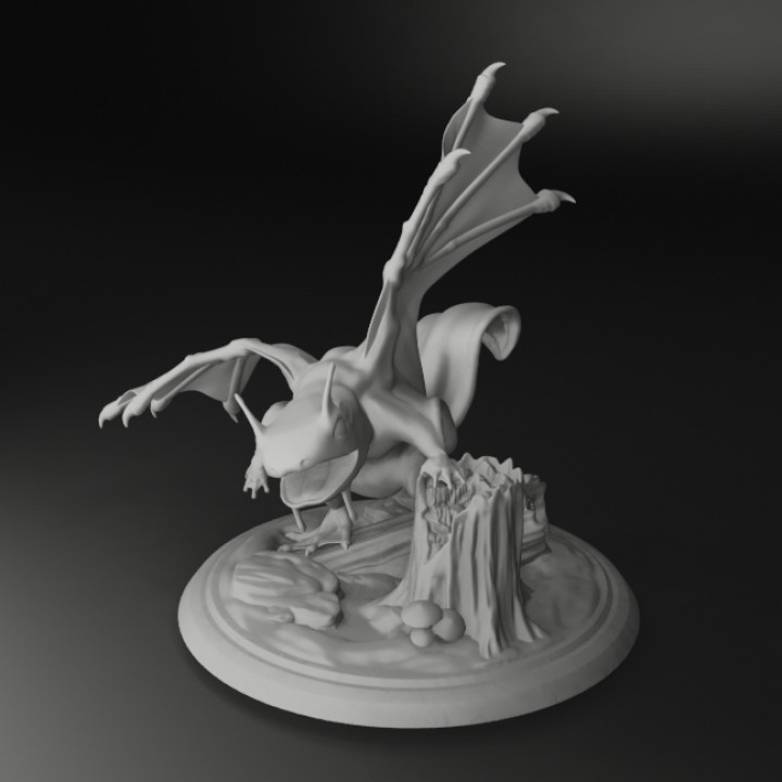 3D Printable Frog Dragon by JP