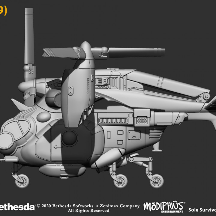 3D Printable All Vehicles Pack - Terrain Expansion - Fallout Wasteland ...