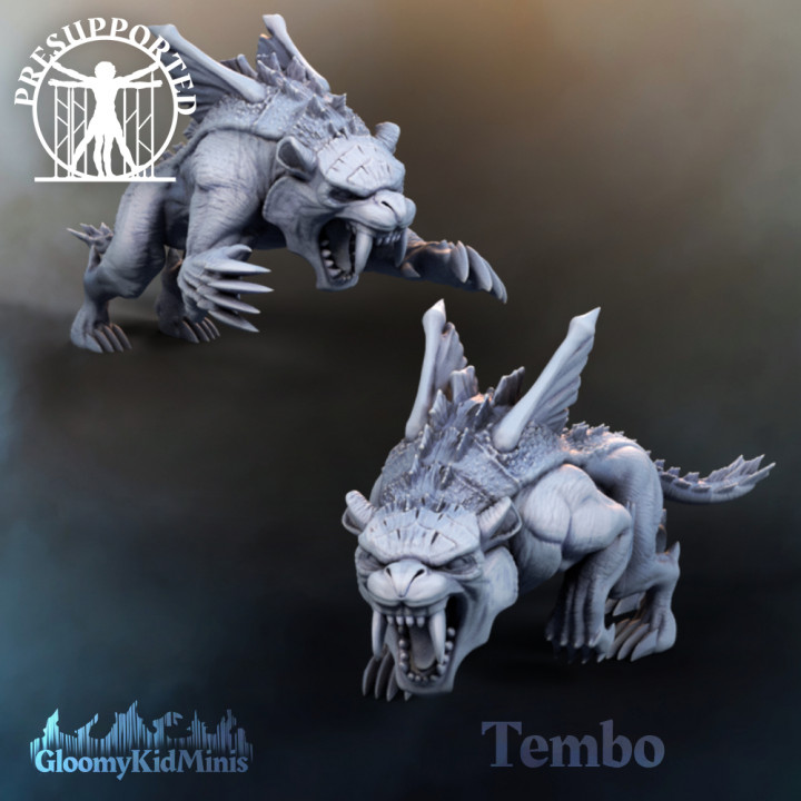 3D Printable Tembo by GloomyKidMinis