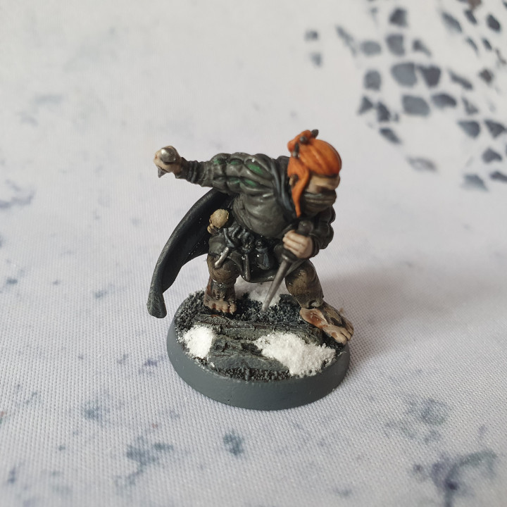 3D Print of AX021 Martha the halfling by Michiengler