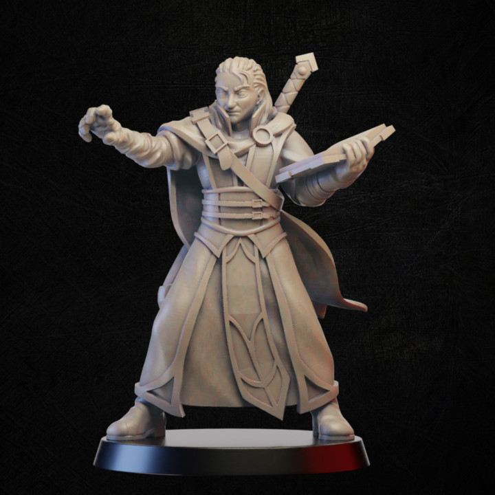 3D Printable Warlock pack by Stanislav Kuznetsov