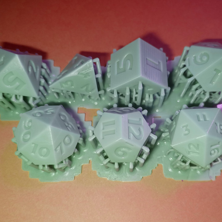 3D Printable Dice by Urheym