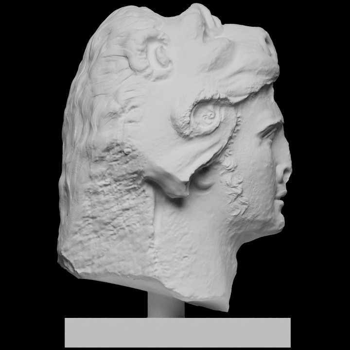 3D Printable Portrait of Mithridates VI Eupator king of Pontos from 120 ...