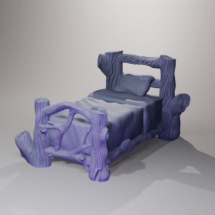 3D Printable Bed by Phil MacNevin