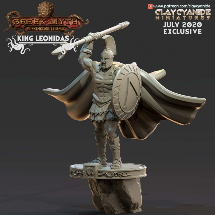 3D Printable Greek Mythology Part 2 by Clay Cyanide Miniatures