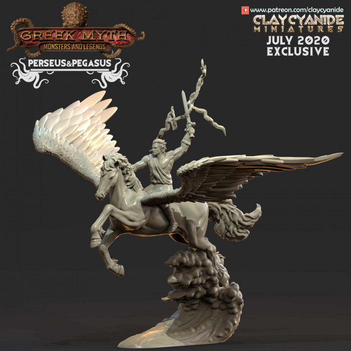 3D Printable Greek Mythology Part 2 by Clay Cyanide Miniatures