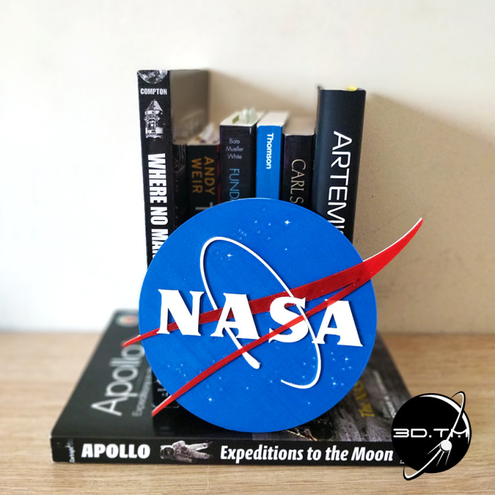 3D Printable NASA "Meatball" Insignia by 3d.tm by tmatosc