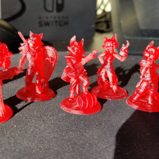 3D Printable Adventure Cats: Series 1 by Kawna Minis