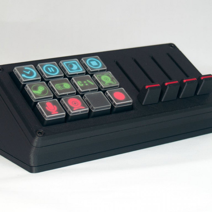 3d Printable Misterdeck Arduino Based Midi Stream Deck By Mister