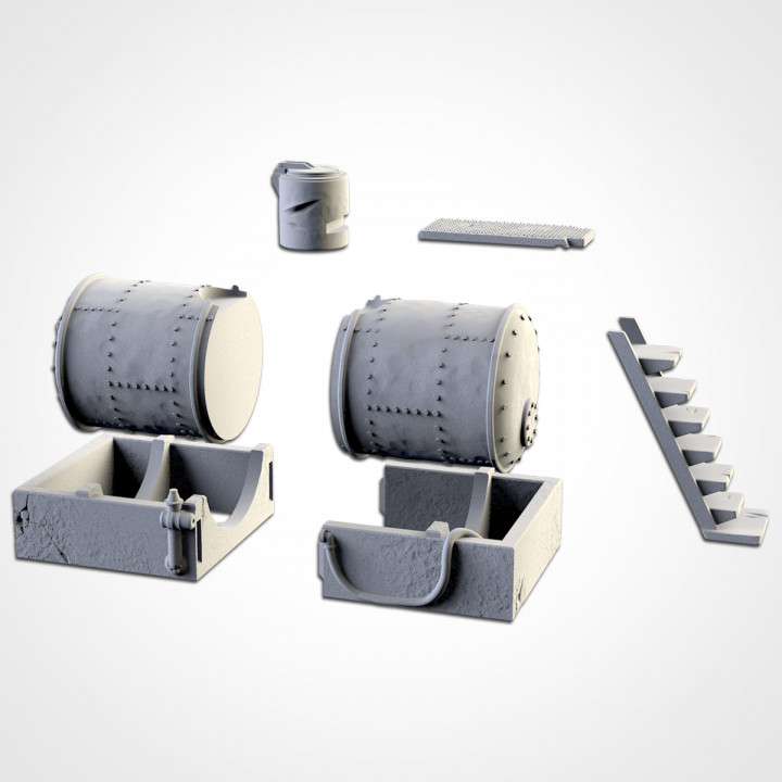 3D Printable WATER TANK by Txarli Factory