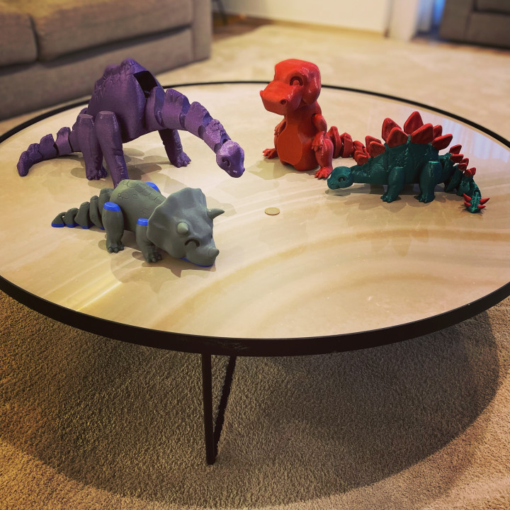 3D Print of Dino Bundle by Kudeiro