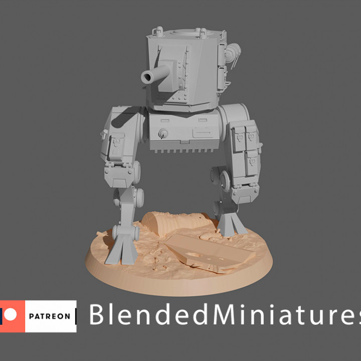 3D Printable Free 60x60mm base (sample) by Blended Miniatures