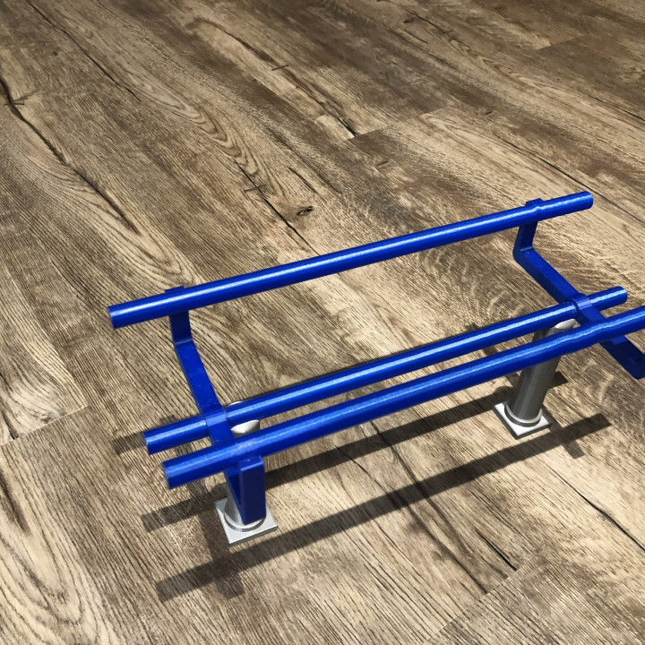 3D Printable classic roller coaster train by Tim