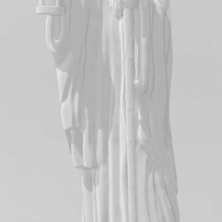 3D Printable The Hermit by Marcos