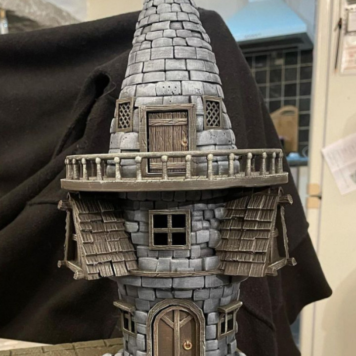 3D Printable Wizard Tower by The Master Forge